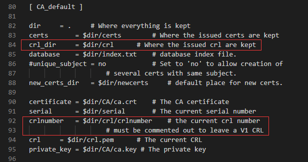 OpenSSL命令行：自建CA&操作CRL - 哔哩哔哩