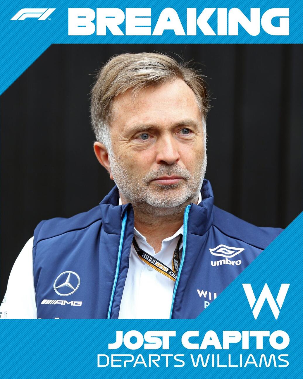BREAKING: Team Principal Jost Capito departs Williams - 哔哩哔哩