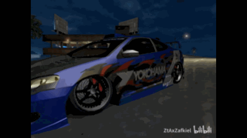 【极品飞车8】一系列Gif告诉你什么叫EW，什么叫ZtA! 第二期 - 哔哩哔哩