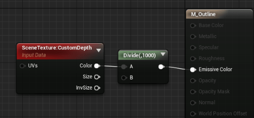 UE4/UE5 材质：描边（二）CustomDepth描边 - 哔哩哔哩