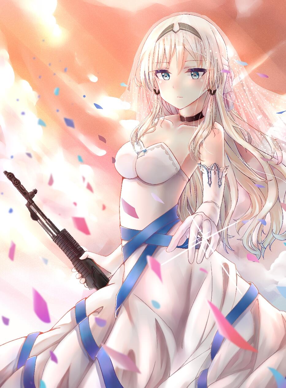 p站上的少前美图 AK12和AN94单人照 - 哔哩哔哩