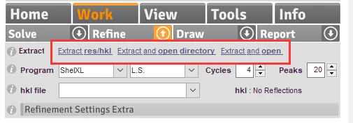 提取CIF中的hkl和res文件 - 哔哩哔哩