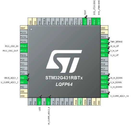 手写STM32 FOC记录-----pwm触发adc电流采样 - 哔哩哔哩