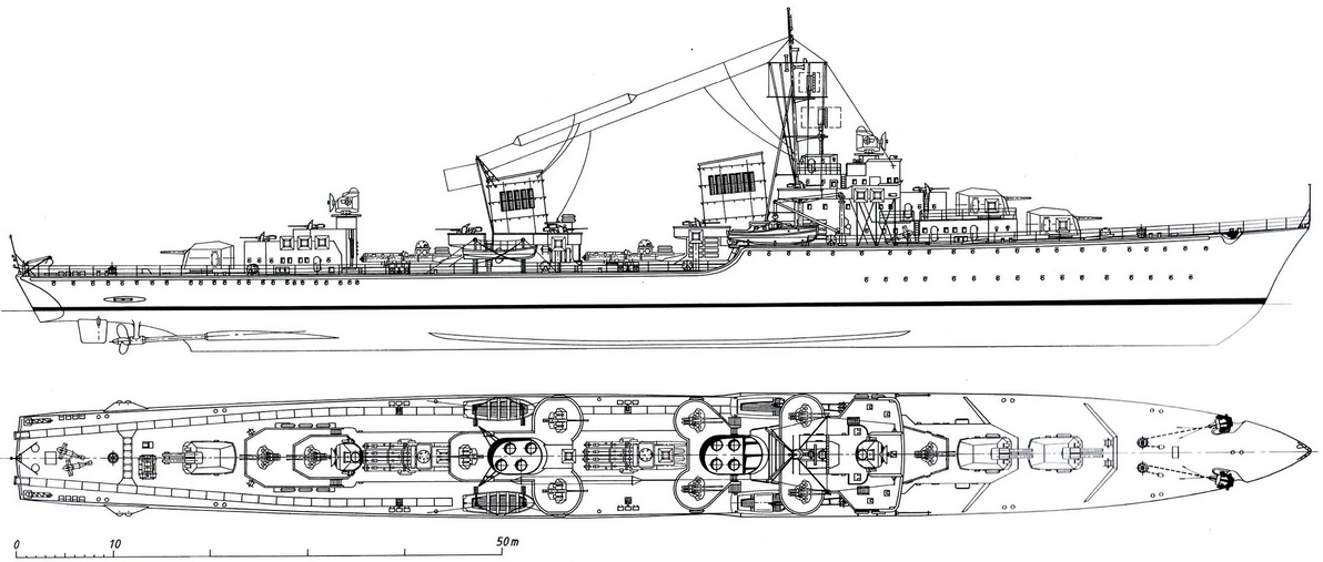 【碧蓝舰船简介】柏林之声——Z-52（1944型驱逐舰） - 哔哩哔哩