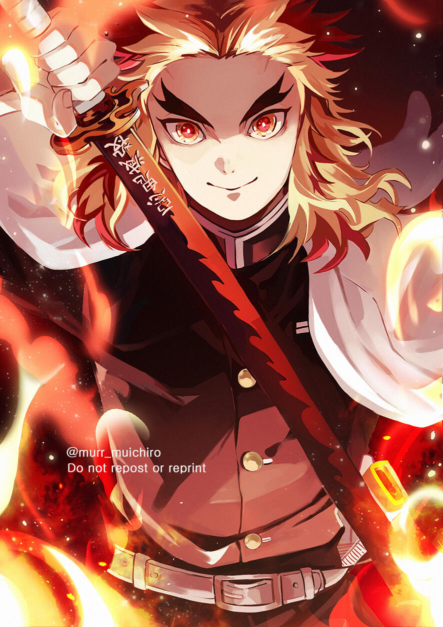 【鬼灭之刃】进来三连！炼狱杏寿郎100张高质量美图、壁纸、风景图合集#136（收藏向 - 哔哩哔哩