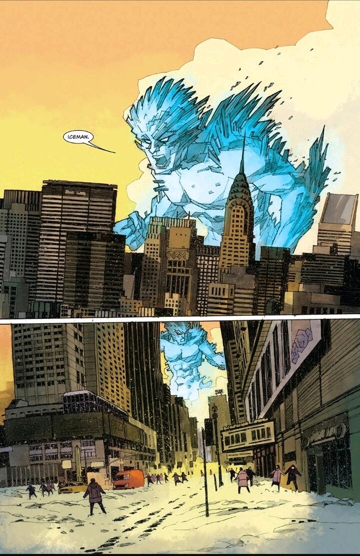 欧米加变种人——冰人(Iceman)设定与能力 初次登场：X-Men #1 (1963) - 哔哩哔哩