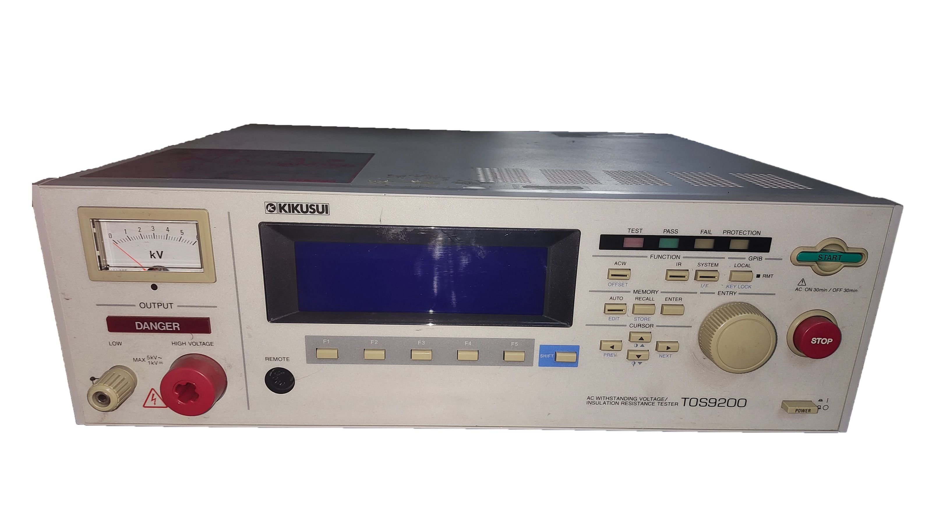 日本KIKUSUI(菊水)TOS9200耐压绝缘测试仪 - 哔哩哔哩
