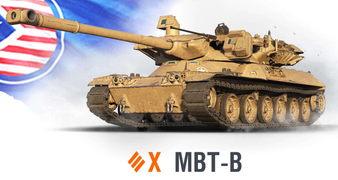 WOT新车丨干爆“秃头酋”的真·主战坦克来了？全新M系10级重坦MBT-B详细数据评价 - 哔哩哔哩