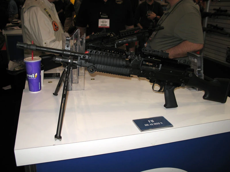 【轻武器科普】美国Mk48 MOD 0/1轻机枪简介 - 哔哩哔哩