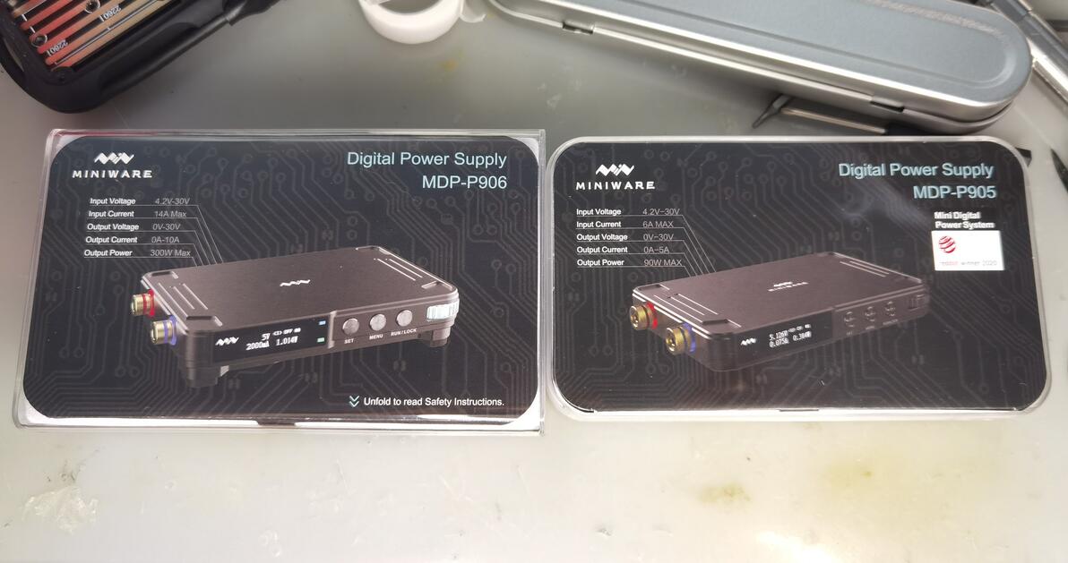 MINIWARE MDP-P906 便携式可调电源拆解 对比MDP-P905 - 哔哩哔哩