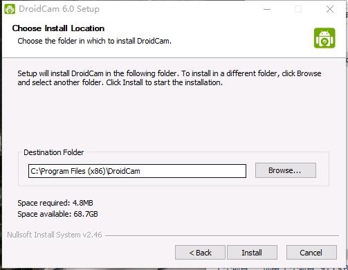 DroidCam，于电脑端使用手机摄像头 - 哔哩哔哩