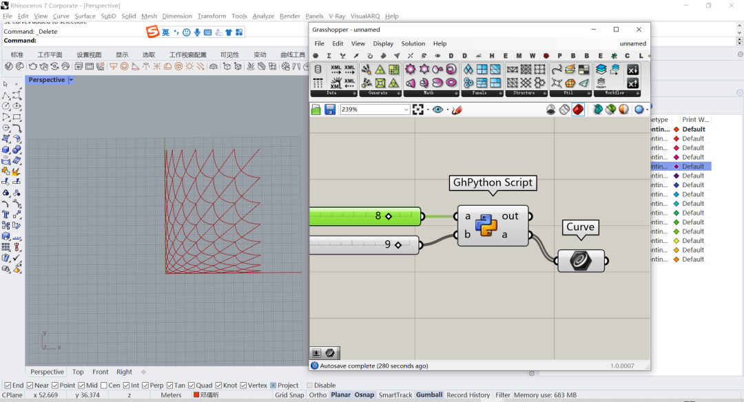 RhinoPython+GHPython-属于建筑师的编程攻略 - 哔哩哔哩