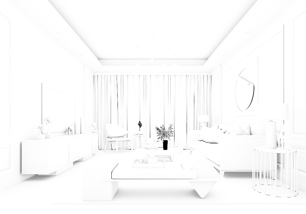 Vray AO渲染通道【通用版】 - 哔哩哔哩