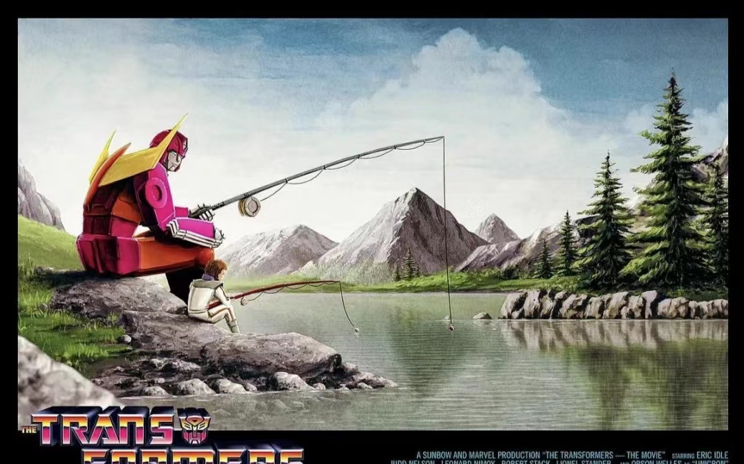 变形金刚 86大电影 热破 主题海报发布，图片来自 艺术家 Matt Ferguson - 哔哩哔哩