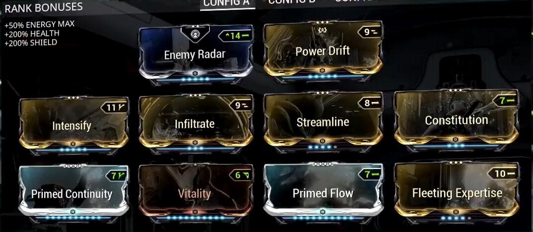 Warframe IVARA PRIME 配置指南 - 哔哩哔哩