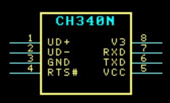 CH340转串口芯片的使用 - 哔哩哔哩