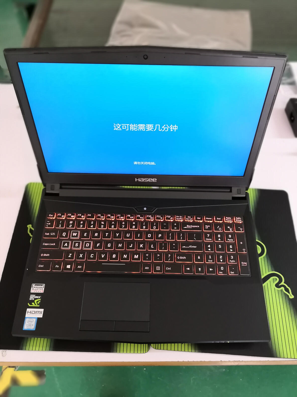 神舟战神ZX7-CP5S2游戏本笔记本 图文评测！ - 哔哩哔哩