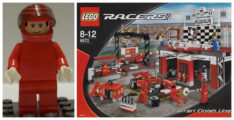 从舒马赫到塞纳：盘点那些我们熟知的乐高F1赛车手人仔 - 哔哩哔哩