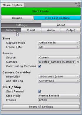 MMD联动Unity学习笔记 Vol.3 AVPro Movie Capture的使用 - 哔哩哔哩