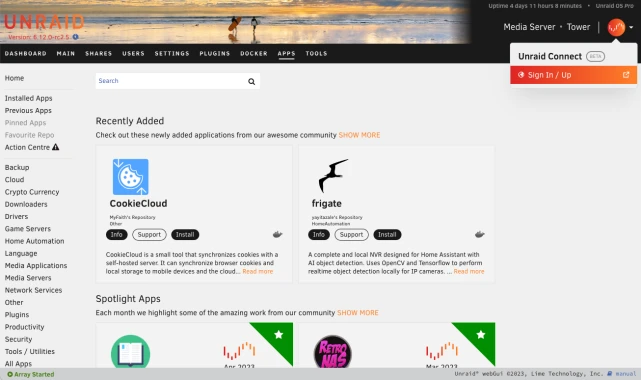 Unraid最值得入正之Unraid Connect完全使用指南 - 哔哩哔哩
