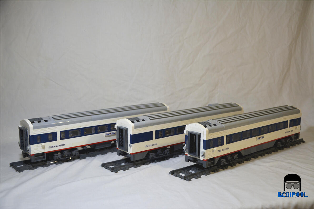 【BCPL MOC】积木再现“京沪十三猪”辉煌 - 哔哩哔哩