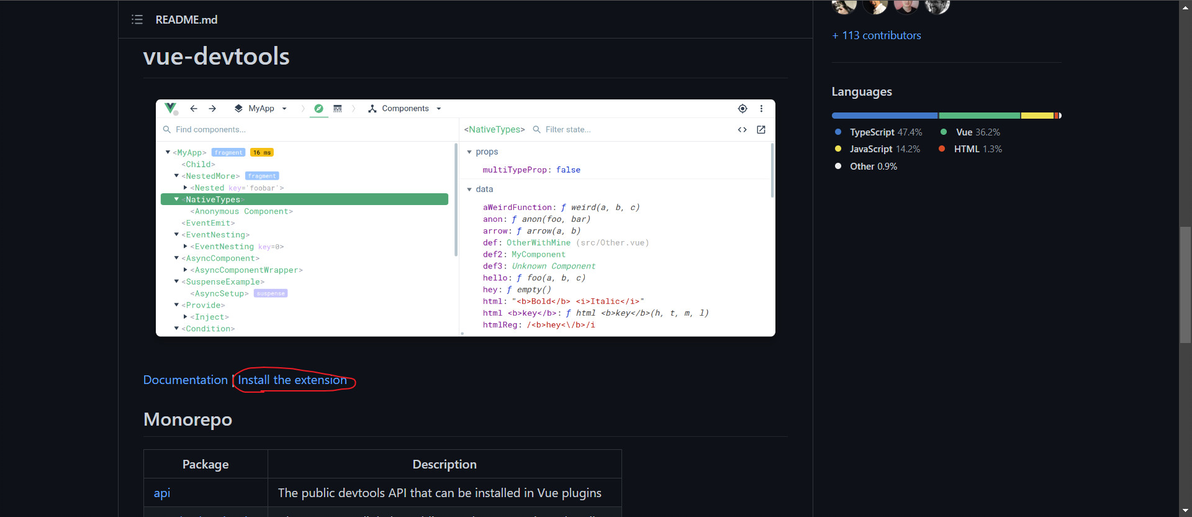 Chrome 安装 Vue Devtools 开发者工具 - 哔哩哔哩