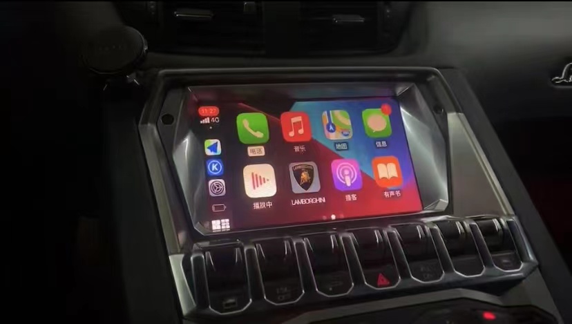智马力科技11年-16年兰博基尼LP700升级无线carplay模块无损教程 - 哔哩哔哩