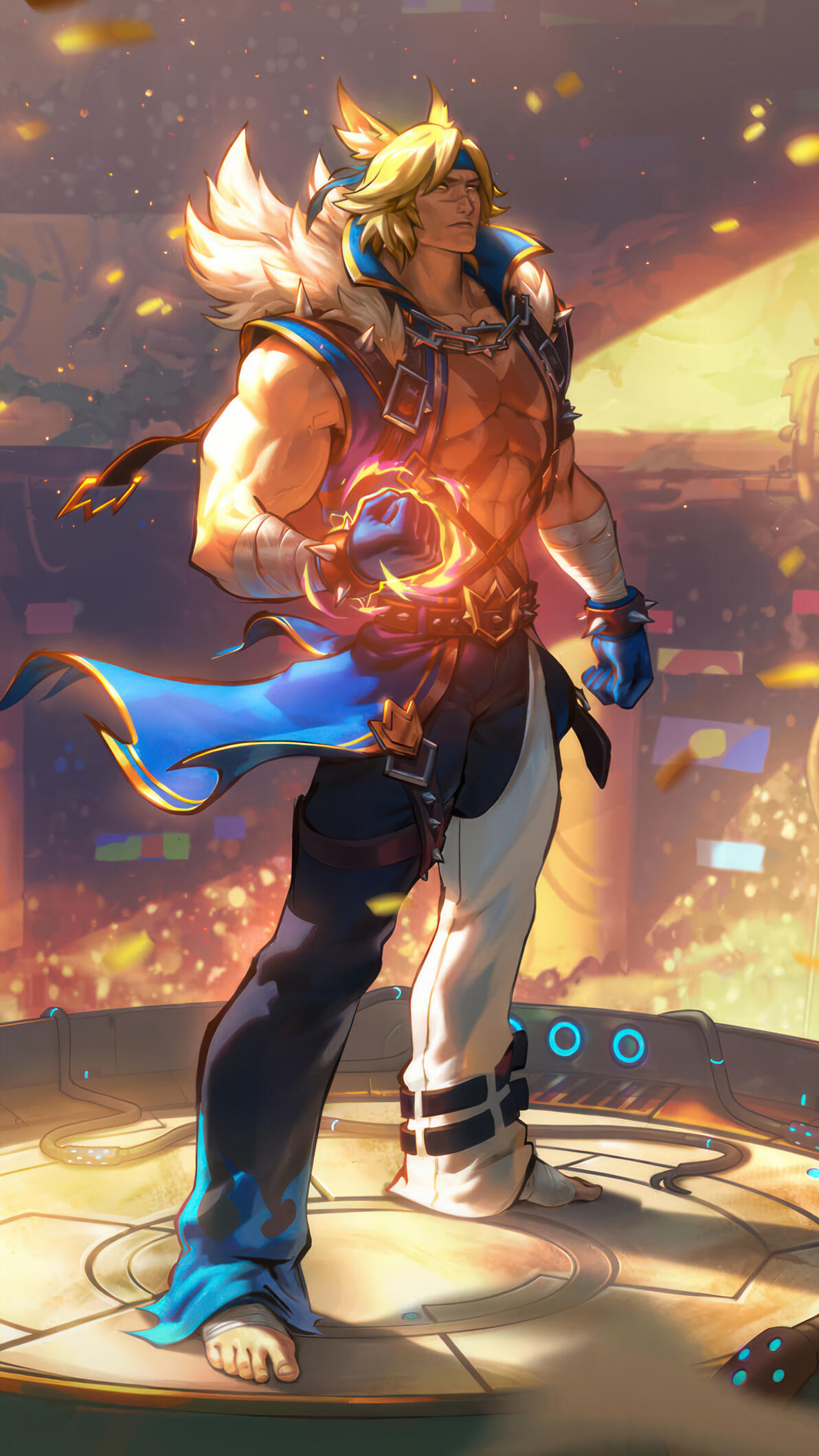 英雄联盟 | 腕豪 瑟提（Sett）| 4K 8K 电脑壁纸 手机壁纸 - 哔哩哔哩