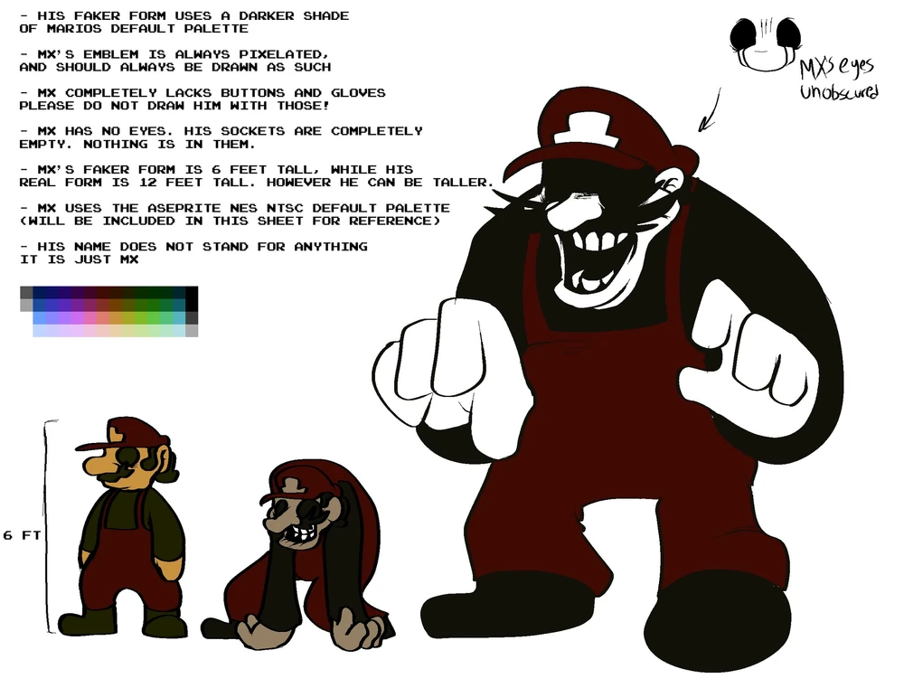 『Mario.EXE』人物介绍:MX - 哔哩哔哩