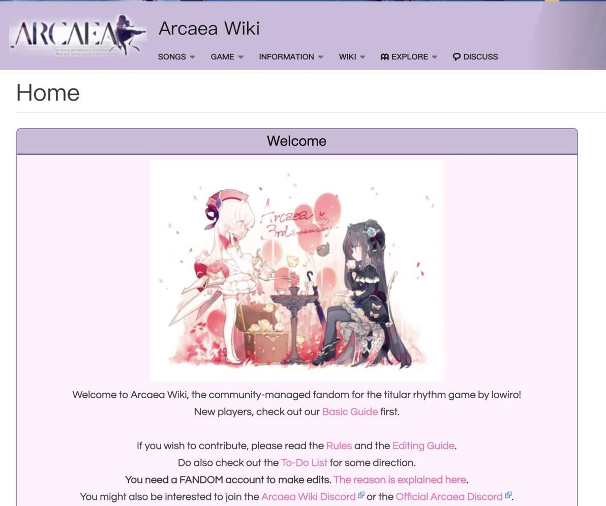 Arcaea：下载与更新(ios/安卓)、部分问题、以及攻略资料站列表（wiki） - 哔哩哔哩