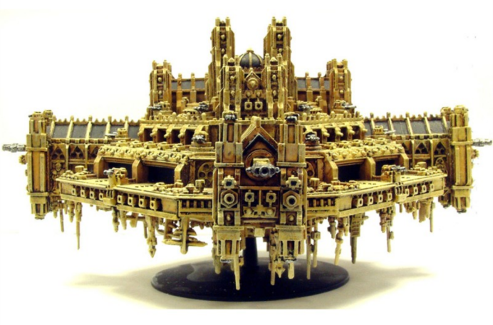 【战锤40K】宇宙堡垒----拉米雷斯级星堡 - 哔哩哔哩