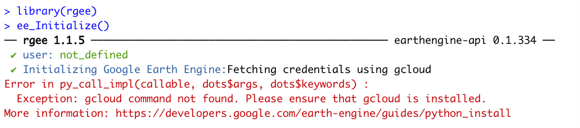 rgee入门：初始化失败的解决方式 - 哔哩哔哩
