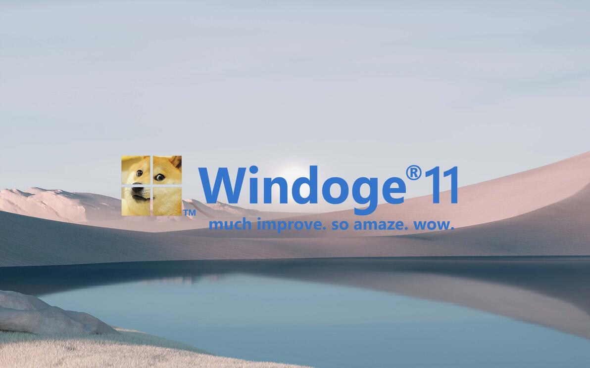 自制Windoge 11 壁纸 Wallpaper - 哔哩哔哩
