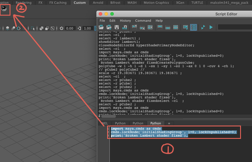 分享一段Maya实用小代码 - 哔哩哔哩