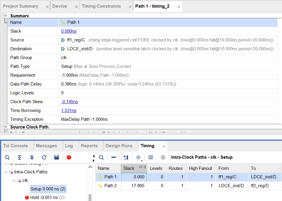 时序约束进阶二：set_max_time_borrow详解 - 哔哩哔哩