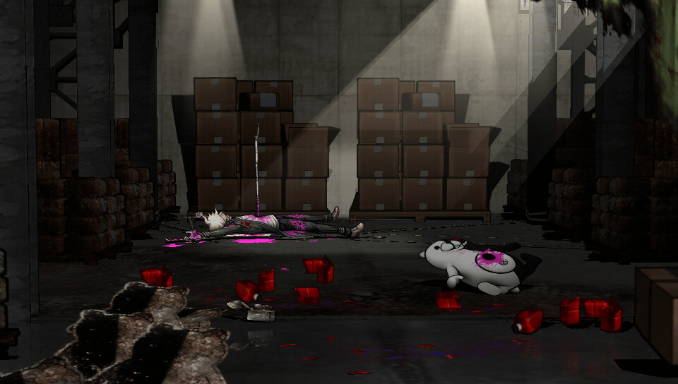 【弹丸论破】cg 2代 角色死亡场面 - 哔哩哔哩