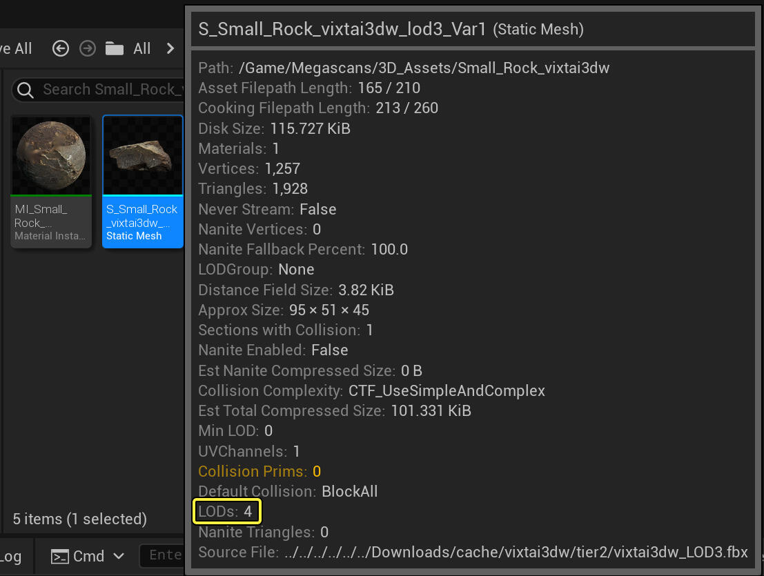 UE5管理内容-为不同平台优化LOD屏幕大小 - 哔哩哔哩