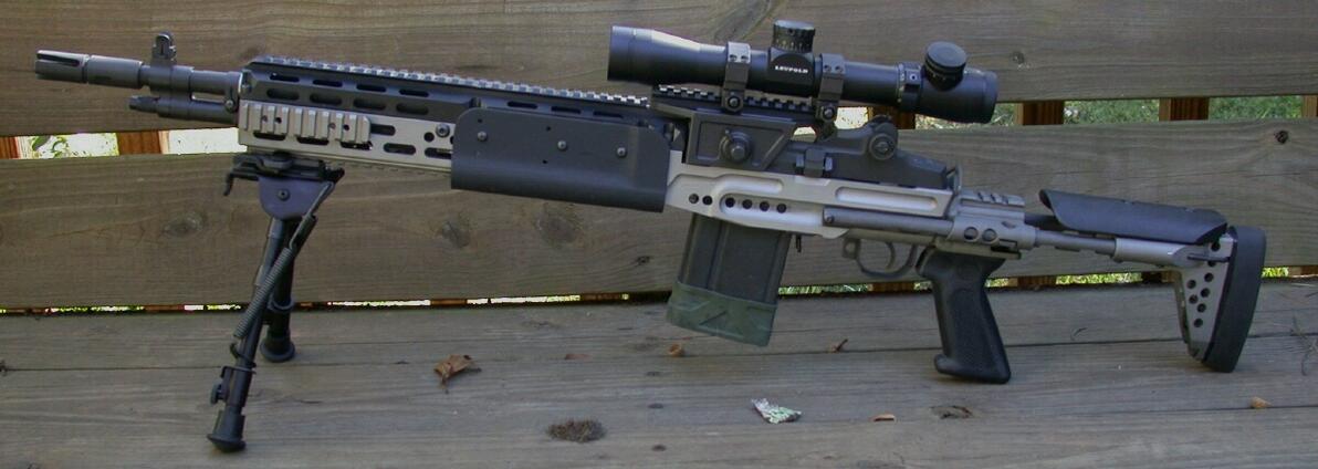 轻武器科普之M14EBR——吃鸡里的MK14原来是他! - 哔哩哔哩