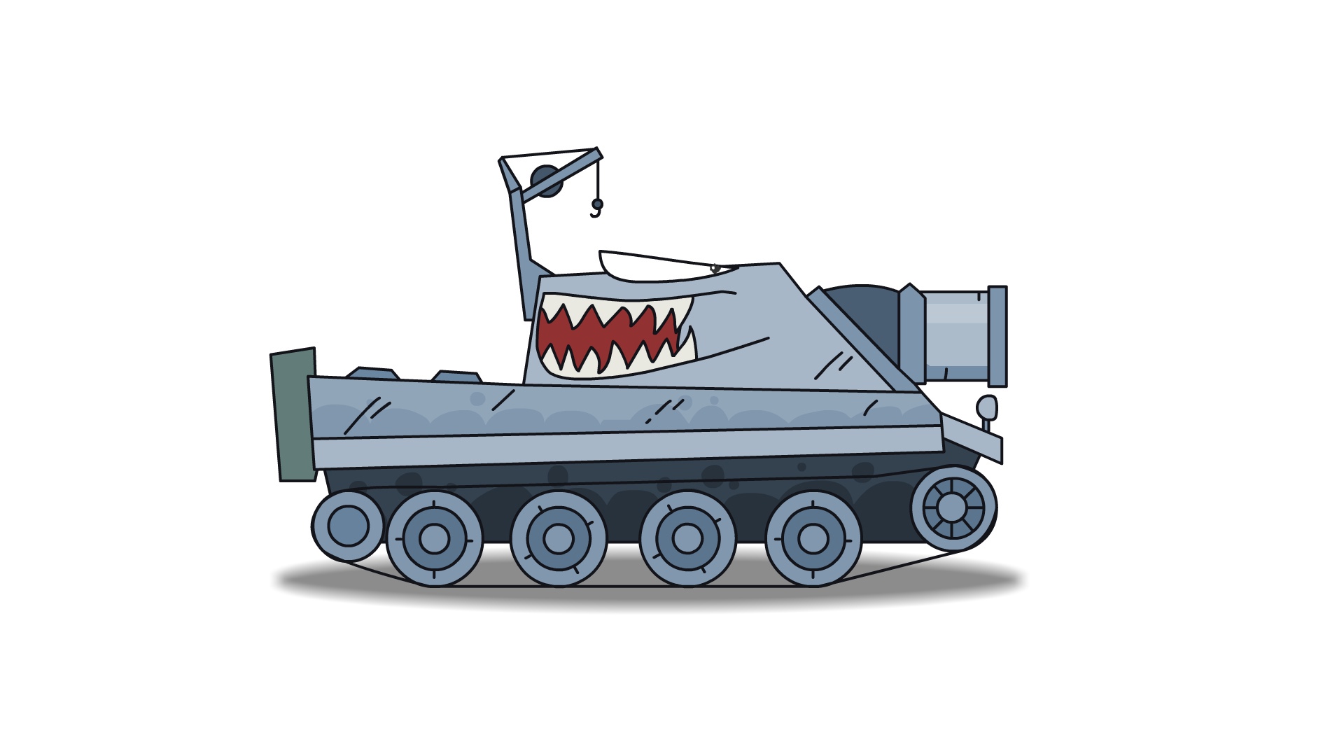 Gerand坦克动画德系坦克素材合集 - 哔哩哔哩