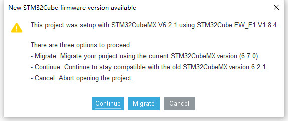 STM32CubeMX v6.5后无法打开老版本中IDE为SW4STM32的解决方法 - 哔哩哔哩