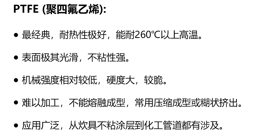 一文读懂PTFE、ETFE、FEP、PFA、PVDF有什么区别? - 哔哩哔哩