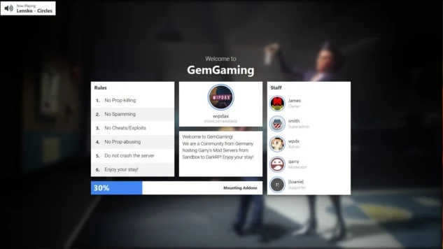 GMod服务器 加载页面 设置教学 - 哔哩哔哩