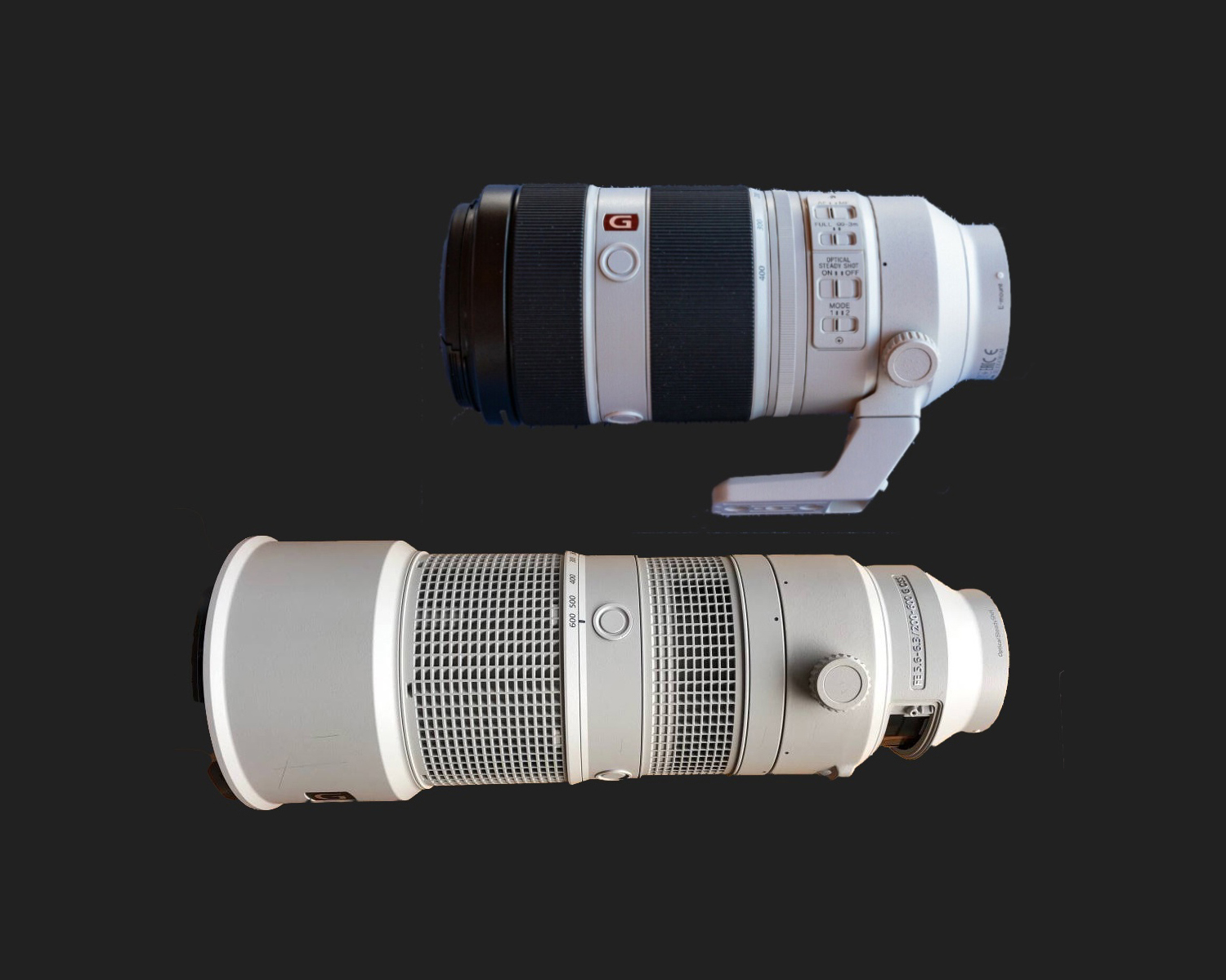 FE 200 600mm Vs FE 100 400mm GM FE 200 600mm Vs FE 100 400mm GM