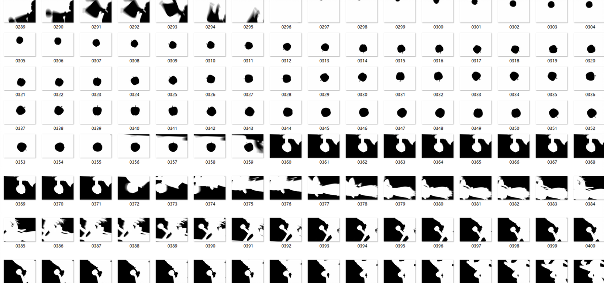 bad apple逐帧图片 - 哔哩哔哩