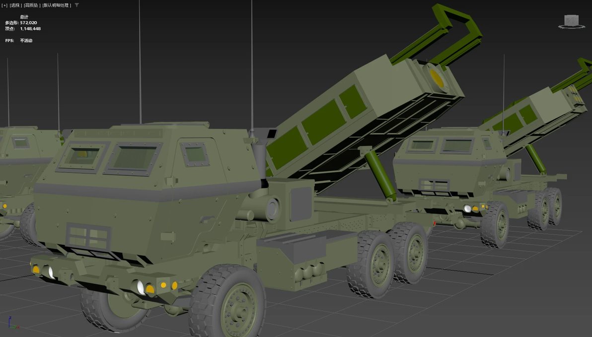 美国海军陆战队 M142 HIMARS 海马斯火箭炮 - 哔哩哔哩