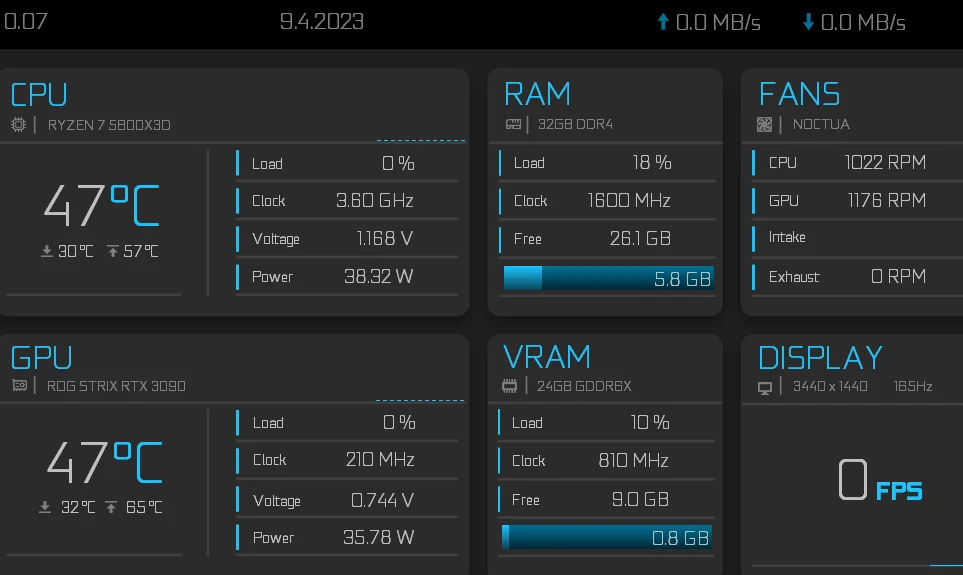 aida64 副屏lcd项目壁纸模板 论坛搬运收集（蓝奏云） - 哔哩哔哩