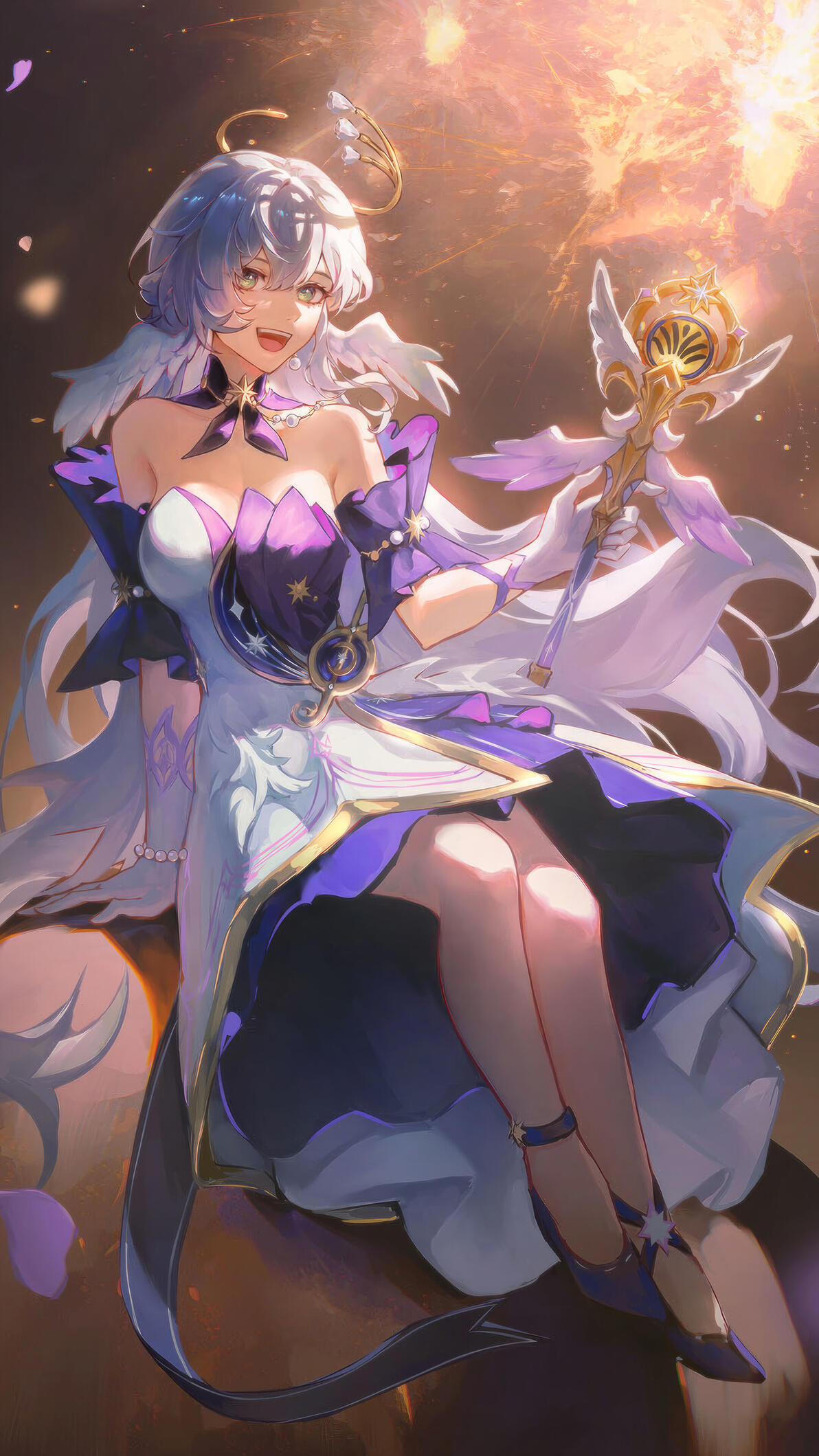 知更鸟（Robin）| 崩坏：星穹铁道（Honkai：Star Rail）| 4K 电脑壁纸 手机壁纸 - 哔哩哔哩