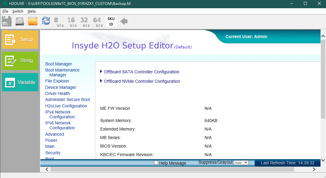 适用于INSYDE固件的高级菜单解锁方法 - 哔哩哔哩