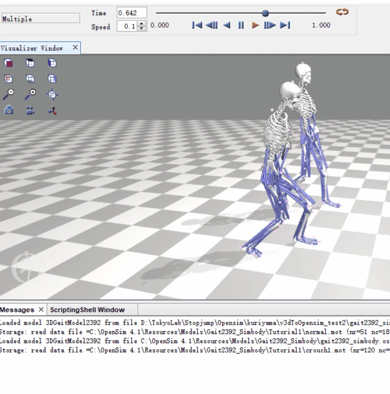 Opensim教程1-肌肉骨骼建模入门 - 哔哩哔哩