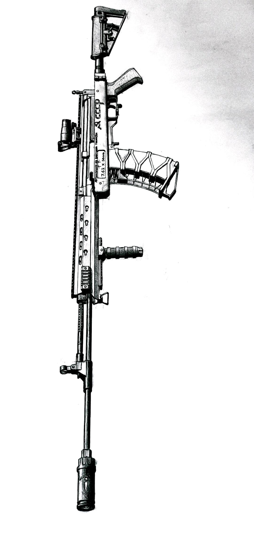 见过这么小布尔乔亚的全自动SVT吗？AVT-40自动步枪究极魔改 - 哔哩哔哩